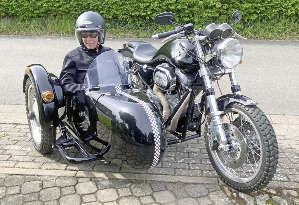 Harley Davidson Mit Beiwagen
