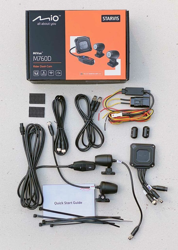 MiVue M760D - Dashcam für Motorräder - aus Kradblatt 10/22